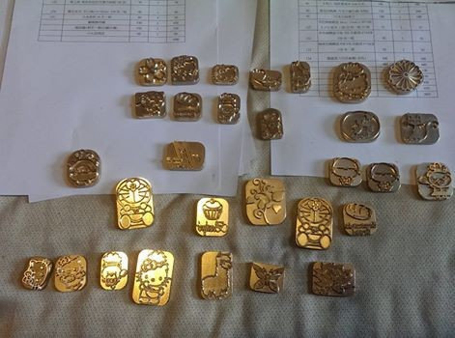 Custom Design Brass Branding Stamp Personality Production Bread ...