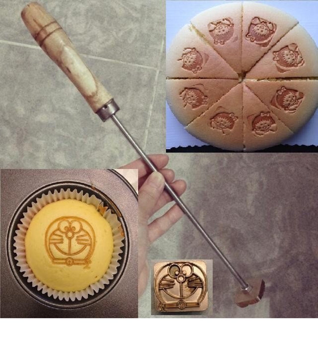 Custom Design Brass Branding Stamp Personality Production Bread ...