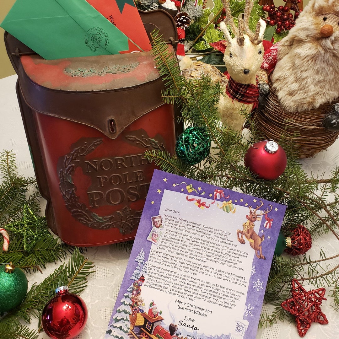 The Best Gift of All: Custom Personalized Letter From Santa - Etsy