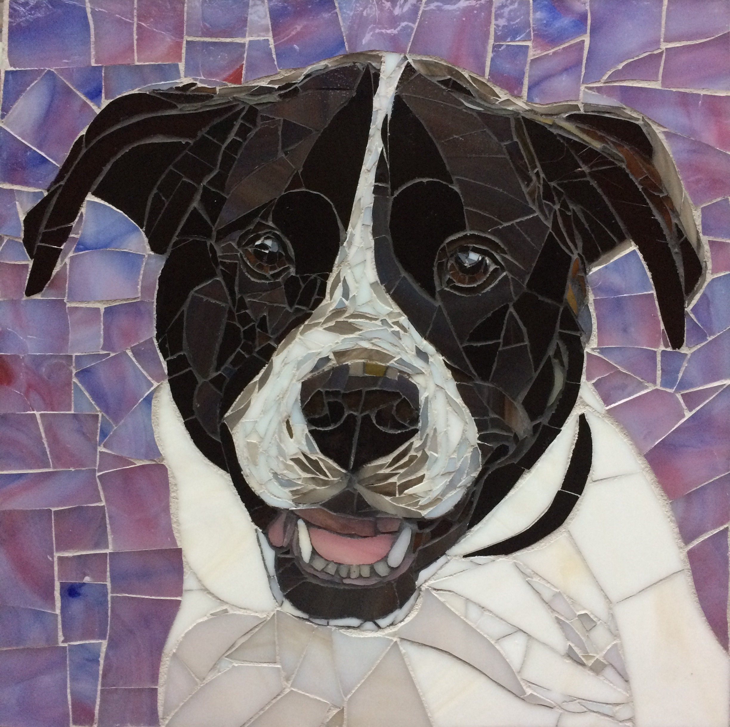 Custom Pet Portrait/mosaic Dog Portrait/mosaic Cat Portrait/stained ...