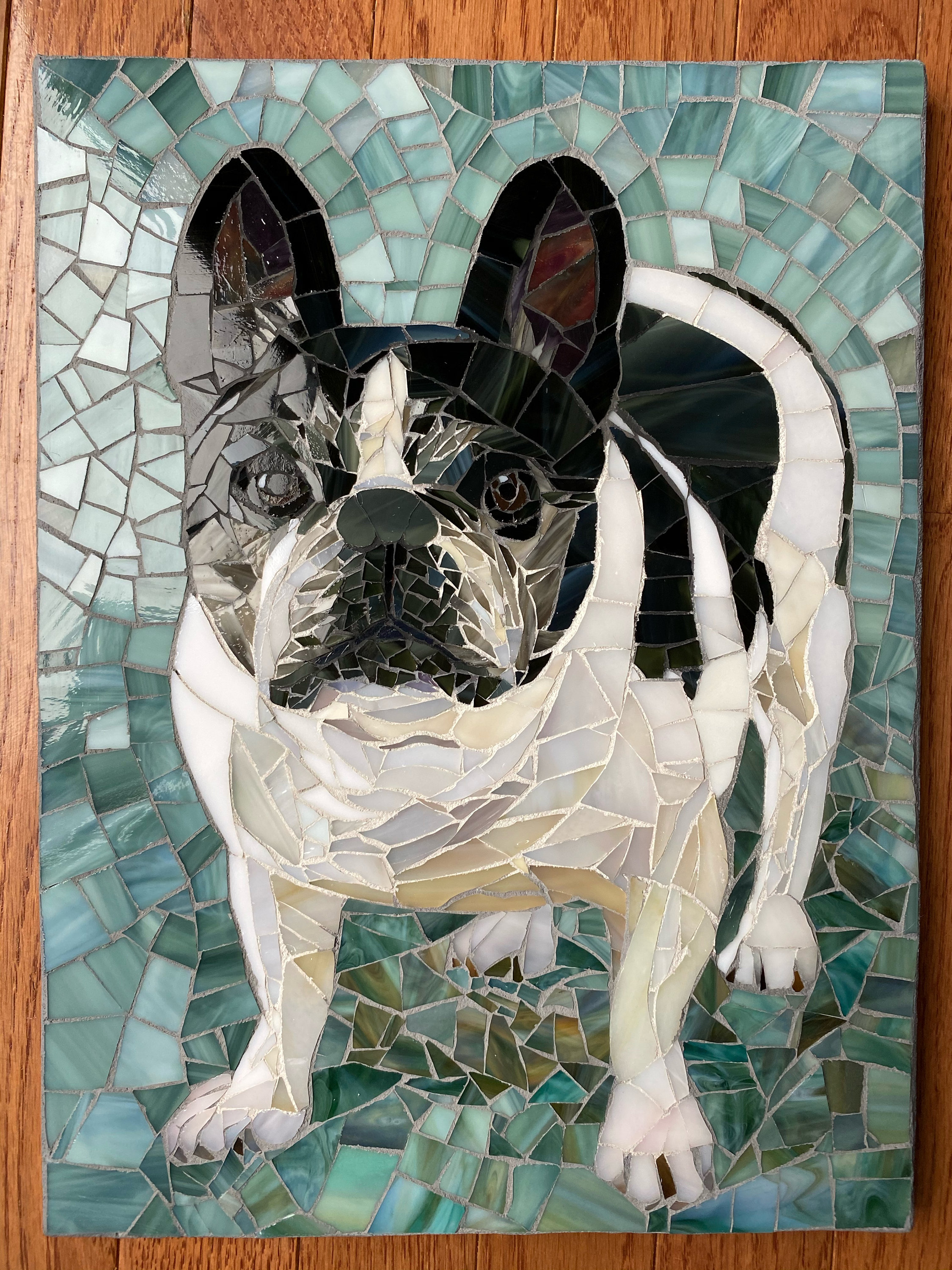Custom Pet Portrait/mosaic Dog Portrait/mosaic Cat Portrait/stained ...