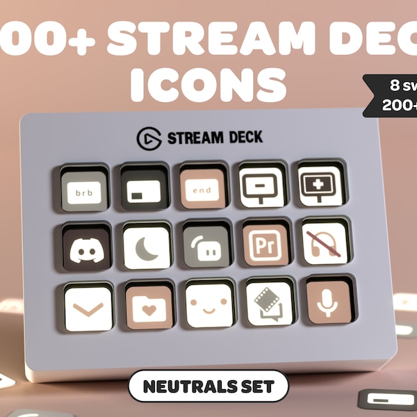 Stream Deck Icons - Etsy