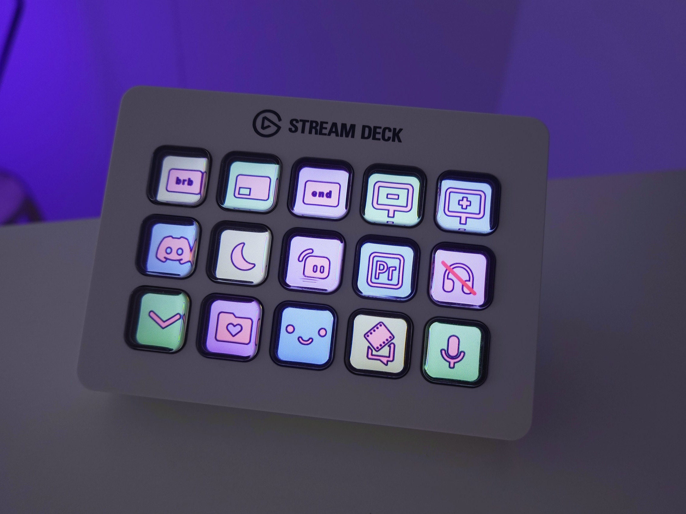 STREAM DECK ICONS Kawaii Set 1 Streamer Twitch Discord - Etsy UK