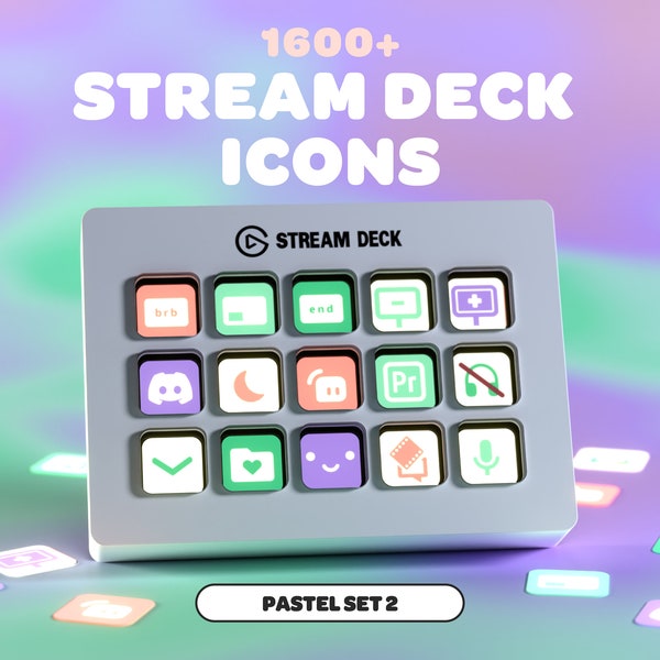 Elgato Stream Deck Icons - Etsy