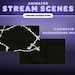 ANIMATED STREAM SCENE Pack Chrome Barbed Wire Y2K Chrome 2000s Style ...