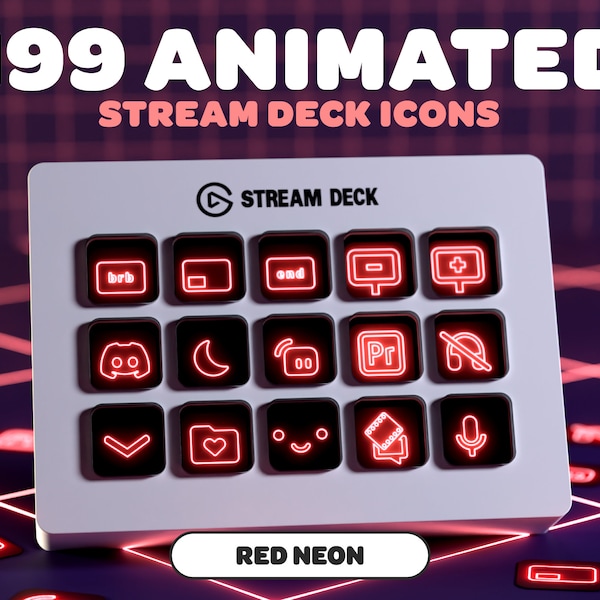 Streamdeck Cyberpunk Icons - Etsy Canada