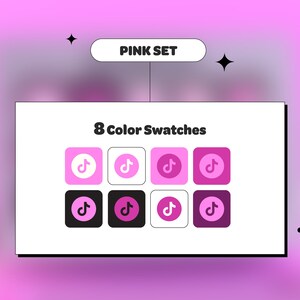 STREAM DECK ICONS Pink | Streamer | Twitch | Discord | Youtube ...