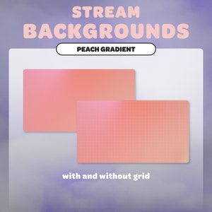 ANIMATED GRADIENT BACKGROUNDS | Pastel Peach | Streamer | Twitch ...