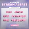 Cozy Keyboard ANIMATED STREAM SCENE Pack Soft Pink Pastel Gaming ...