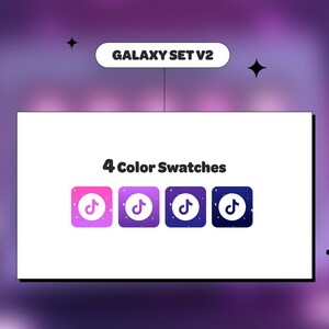 ANIMATED GALAXY V2 Stream Deck Icons | Streamer | Twitch | Discord ...