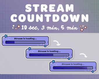 Countdown Timer Twitch - Etsy