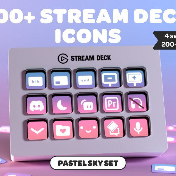 Cute Stream Deck Icons - Etsy