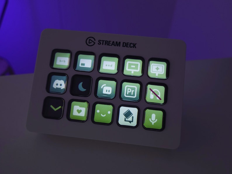 STREAM DECK ICONS Matcha Streamer Twitch Discord - Etsy