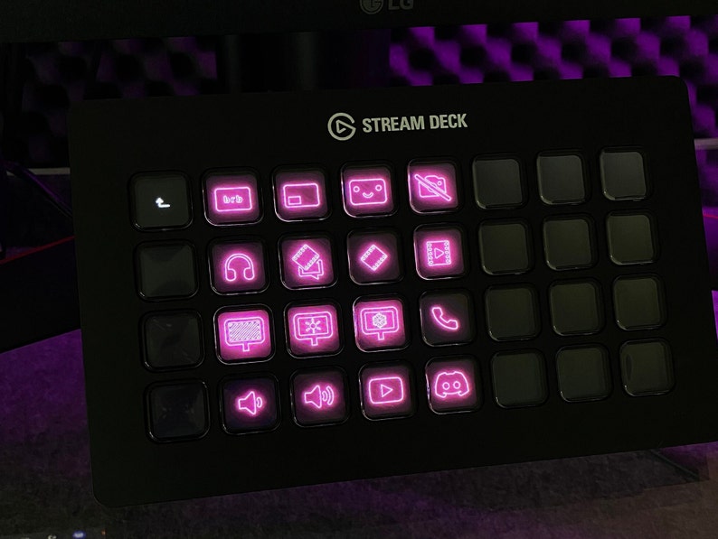 ANIMATED PINK NEON Stream Deck Icons Streamer Twitch - Etsy Australia