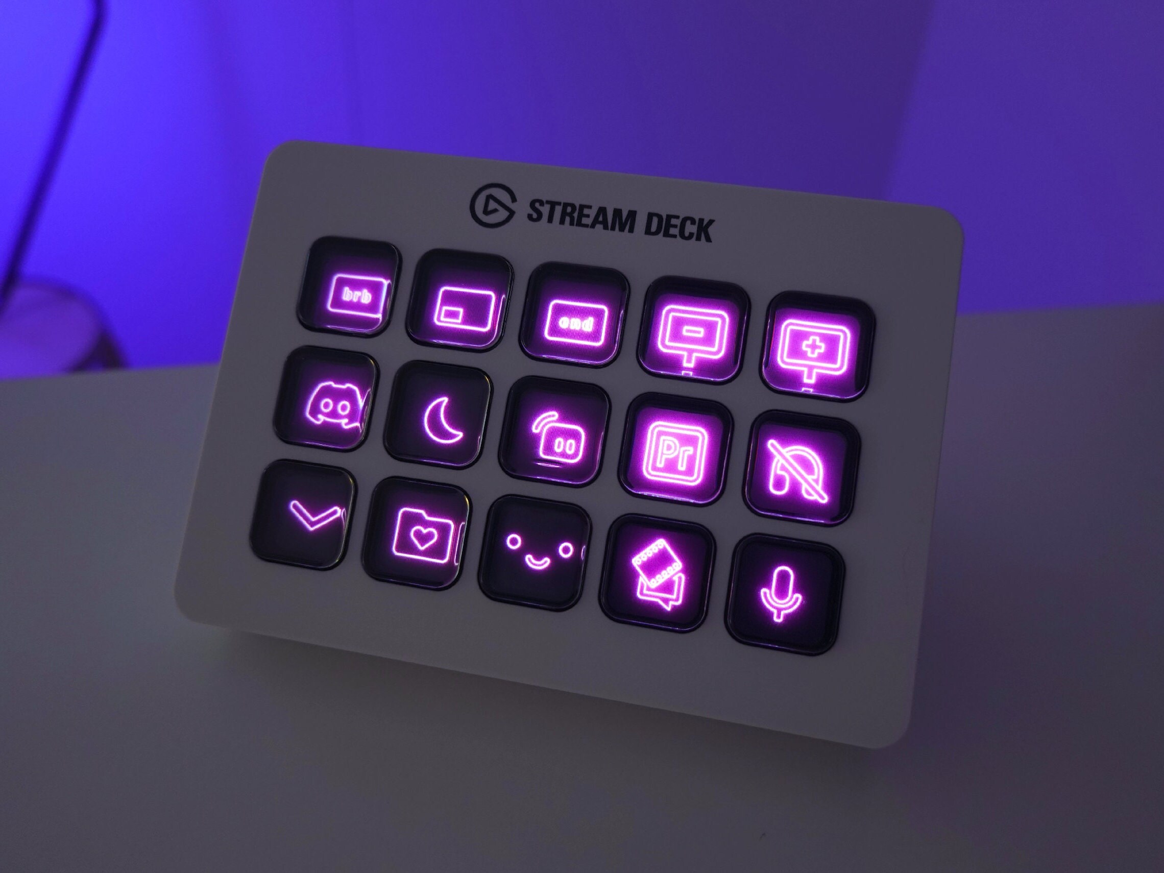 ANIMATED PINK NEON Stream Deck Icons Streamer Twitch - Etsy UK