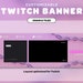 Customizable TWITCH BANNER Chain & Tiles Pink Y2K Canva - Etsy