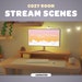 ANIMATED STREAM SCENE Pack | Spring Blossom | Pink | Cute | 2000s Style ...