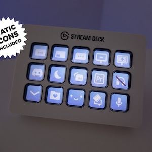 ANIMATED SNOW Stream Deck Icons | Pastel Blue | Streamer | Twitch ...
