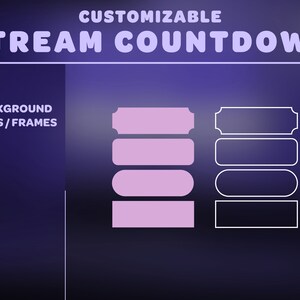 Stream Countdown Timer Customizable 3 Min 5 Min 10 Min - Etsy
