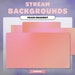 ANIMATED GRADIENT BACKGROUNDS | Pastel Peach | Streamer | Twitch ...