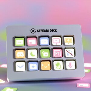 STREAM DECK ICONS Pastel Bundle | Streamer | Twitch | Discord | Youtube ...