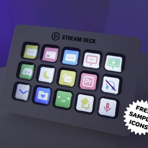STREAM DECK ICONS Pastel 3 | Streamer | Twitch | Discord | Youtube ...