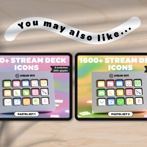 STREAM DECK ICONS Pastel 2 | Streamer | Twitch | Discord | Youtube ...