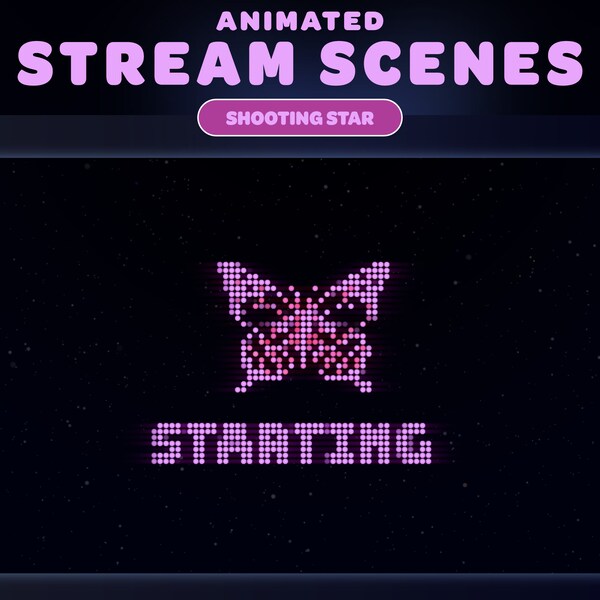 Butterfly Overlay Stream Pack - Etsy