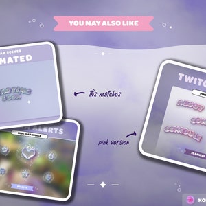 Soap Bubble TWITCH PANELS | Dreamy Pastel | Cute | Streamer | Twitch ...