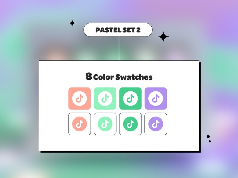 STREAM DECK ICONS Pastel 2 Streamer Twitch Discord - Etsy