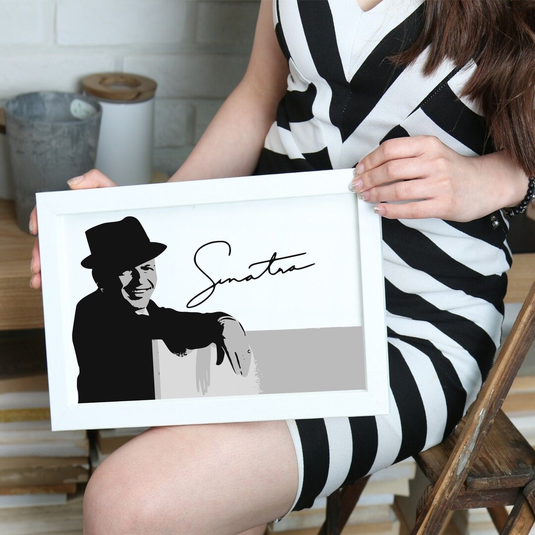 Frank Sinatra Poster Vintage Frank Sinatra Art Poster - Etsy