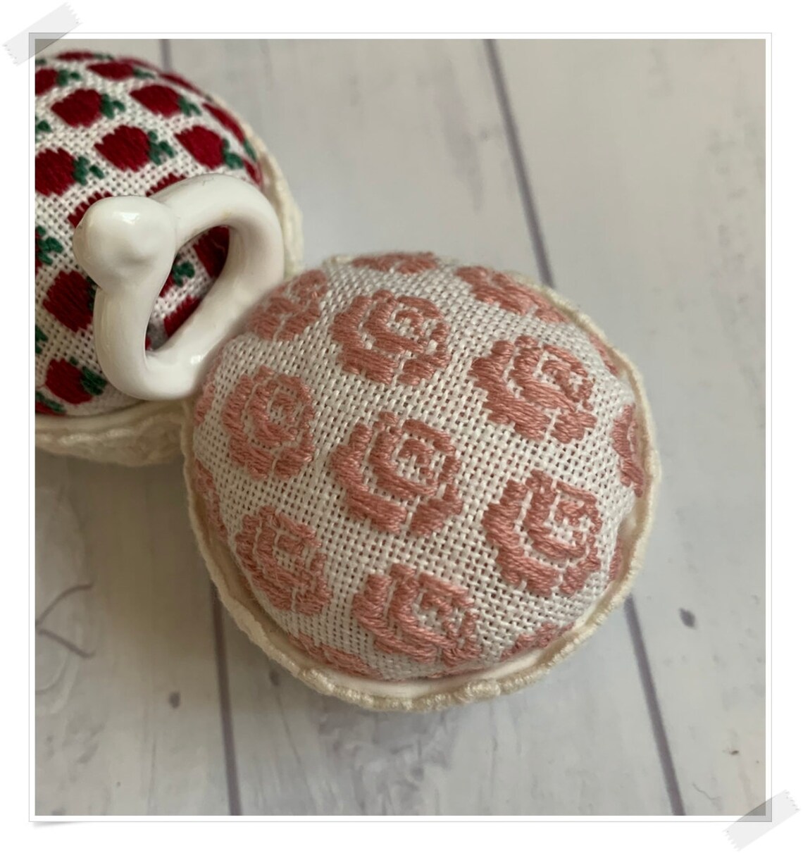 Kogin Embroidery Design Rose - Etsy