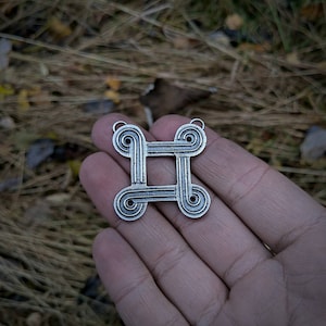 Looped Square, Ancient Pagan Finnish Protective Symbol, Hannunvaakuna ...