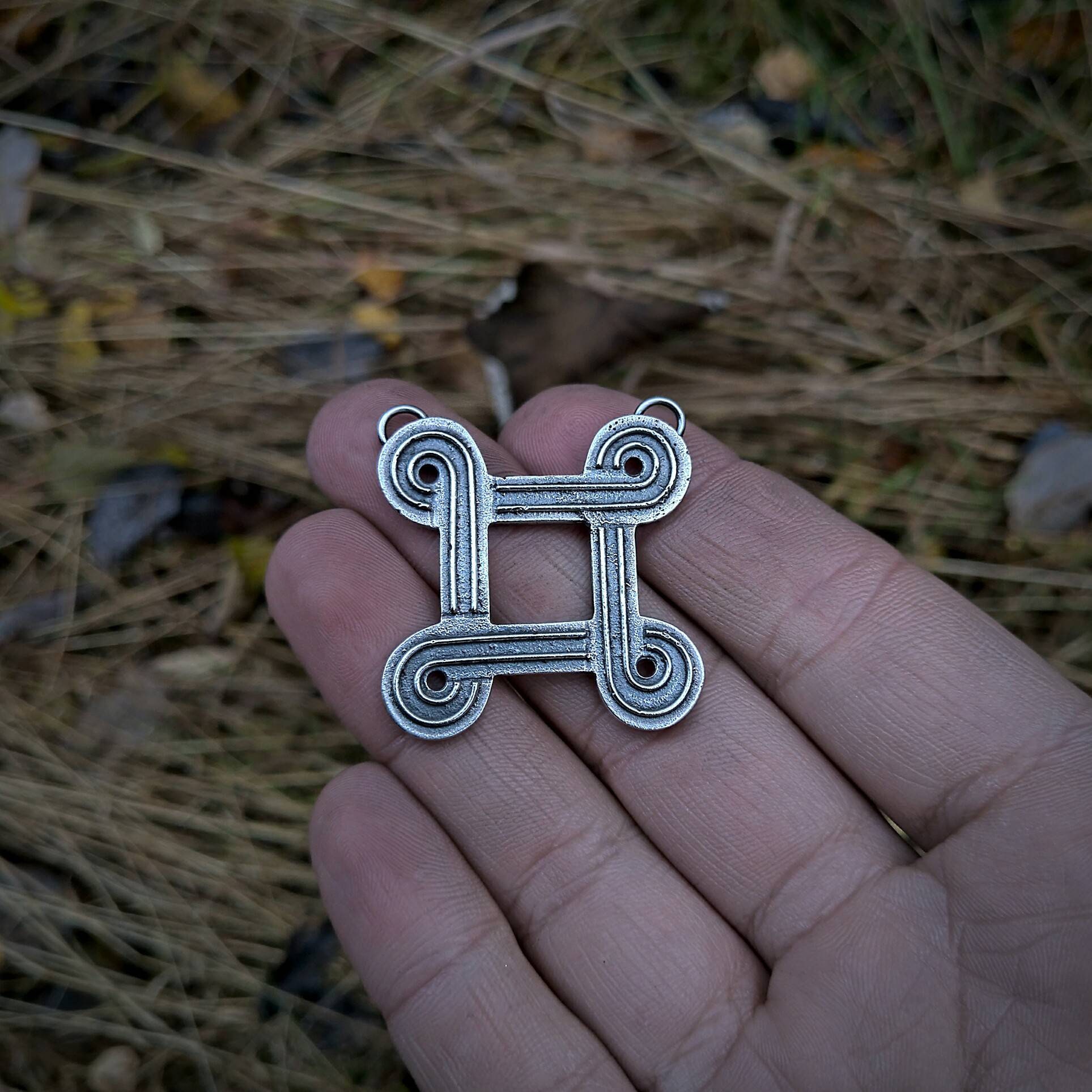 Looped Square, Ancient Pagan Finnish Protective Symbol, Hannunvaakuna ...