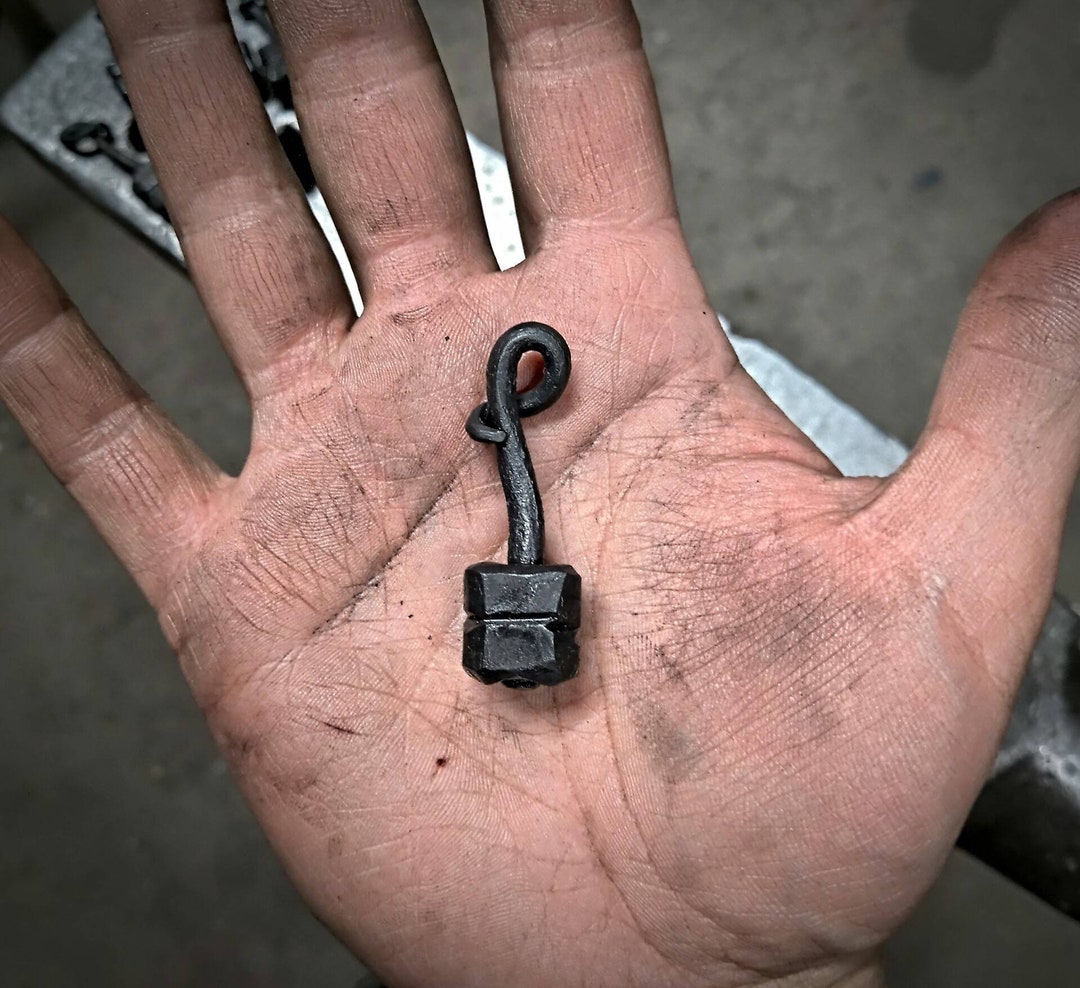 Forged Tribal Hammer Pendant - Etsy
