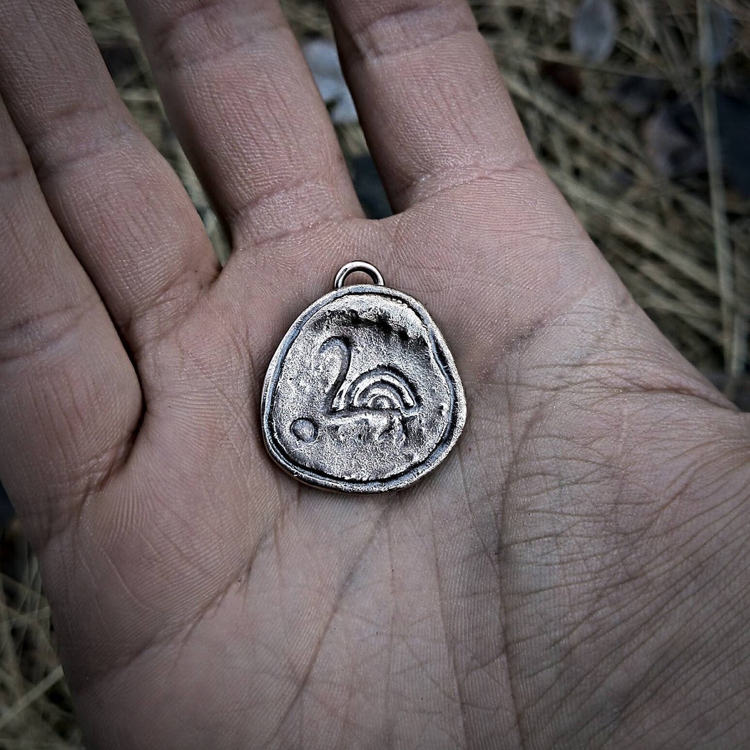 Swan Petroglyph, Waterbird Symbol - Etsy