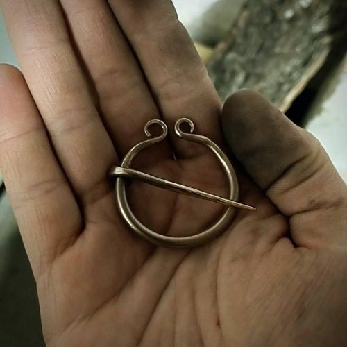 Fibula Viking Cloak Brooch. - Etsy
