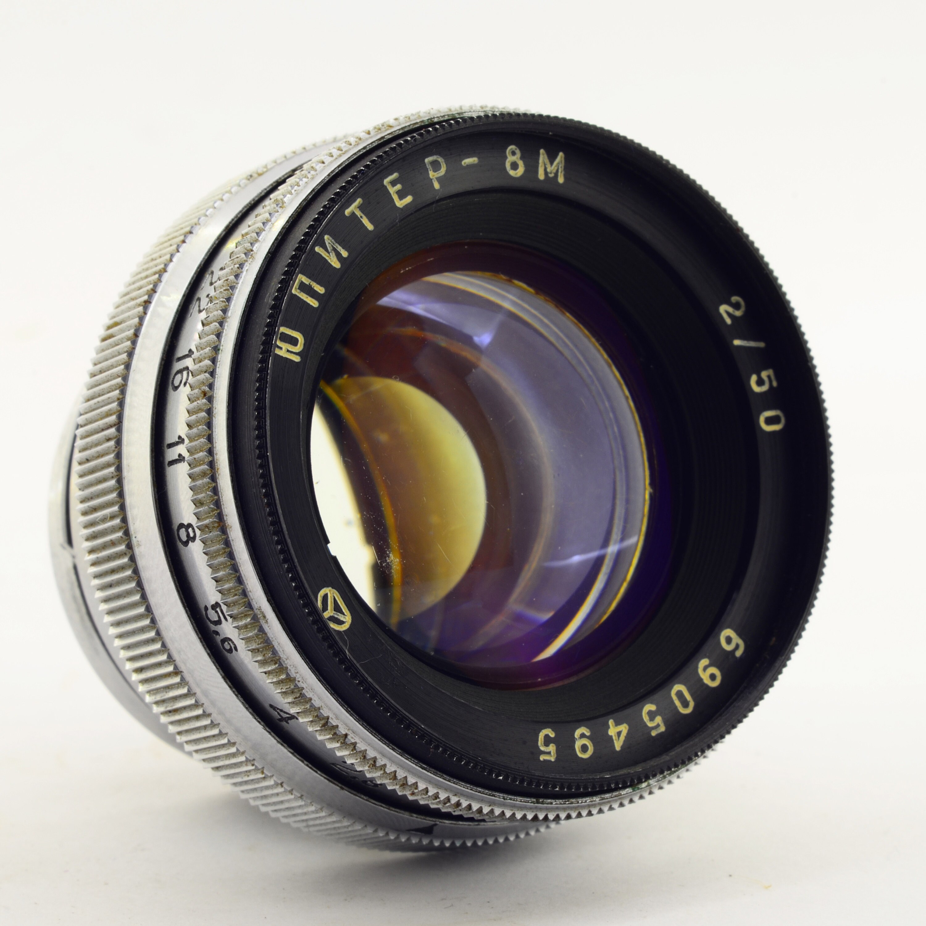 Jupiter-8M 50mm F2 2/50 Vintage Soviet Lens Kiev Contax | Etsy