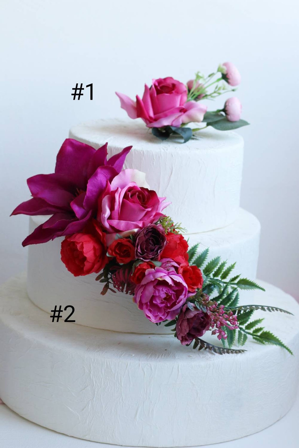 Wedding Cake Flowers Cake Topper Flowers Tropical Cake Topper - Etsy