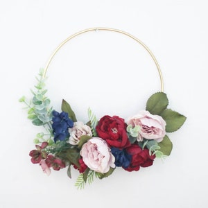 Bride Bouquet/hoop Bouquet/bridesmaid Bouquet/bridal Hoop/flower Girl ...