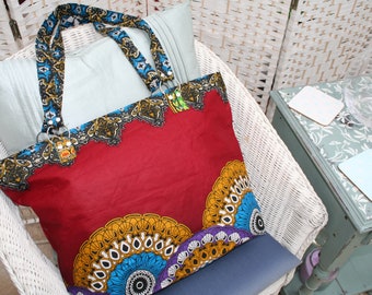 African fabric bag | Etsy