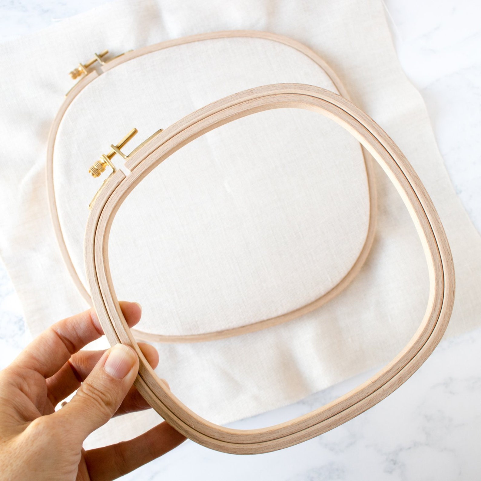 Embroidery Square Hoop Rectangle Embroidery Hoop Rectangular - Etsy