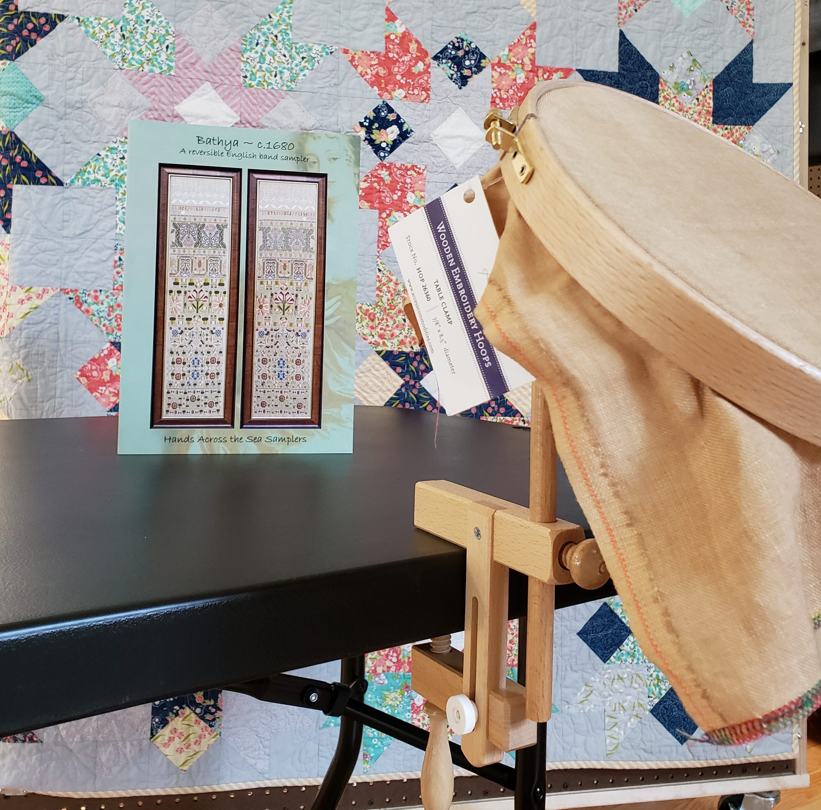 Full Embroidery Tools With Lap Stand Embroidery Hoop Holder - Etsy