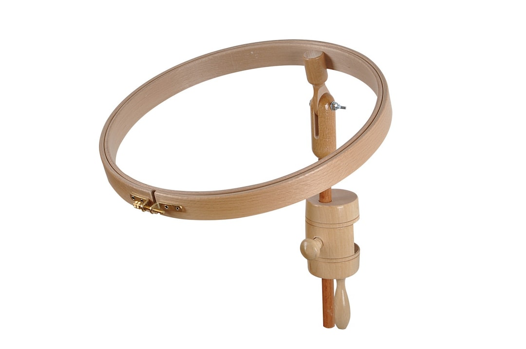 Embroidery Hoop With Table Clamp - Cross Stitch Hoop - Wooden ...