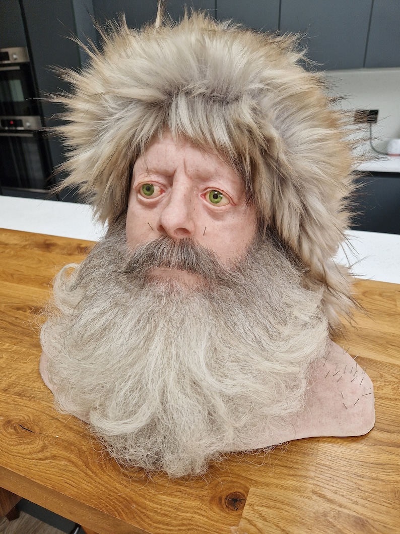 Santa Beard, Kurt Russell 'the Christmas Cronicles' Inspired.made From ...