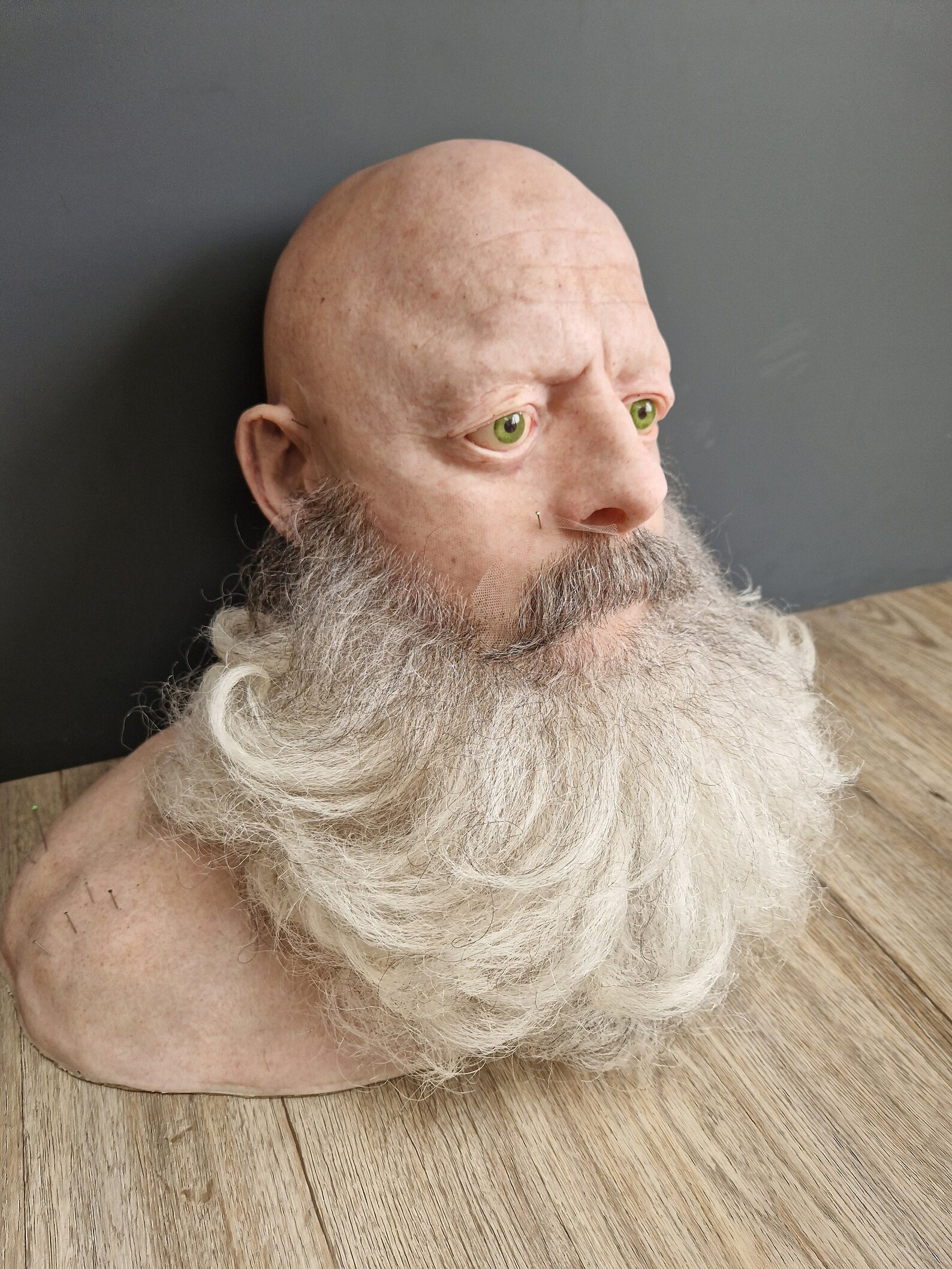 Santa Beard, Kurt Russell 'the Christmas Cronicles' Inspired.made From ...