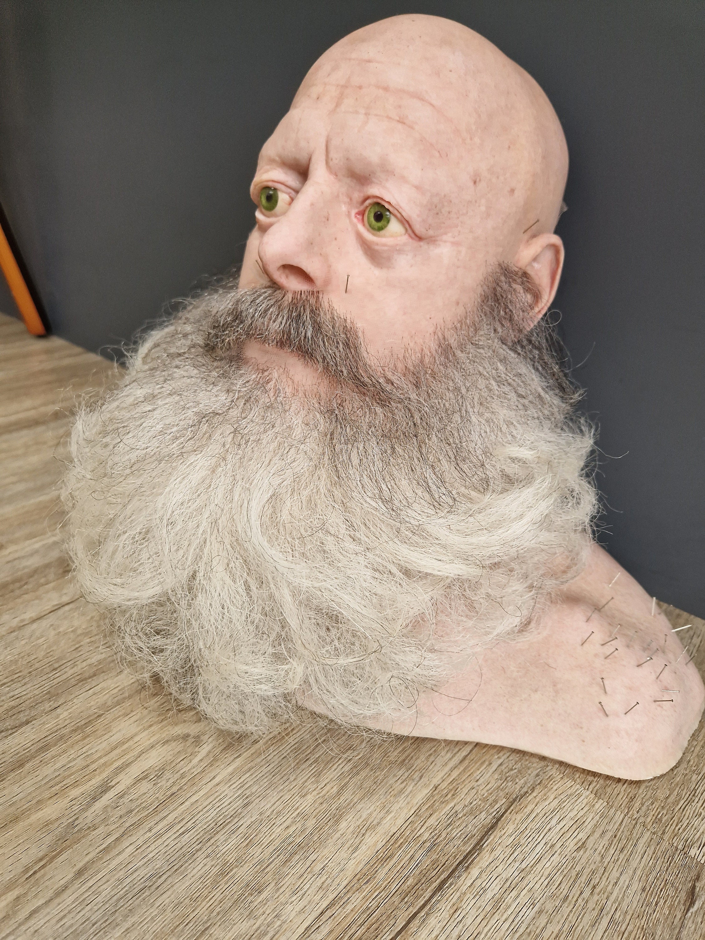 Santa Beard, Kurt Russell 'the Christmas Cronicles' Inspired.made From ...