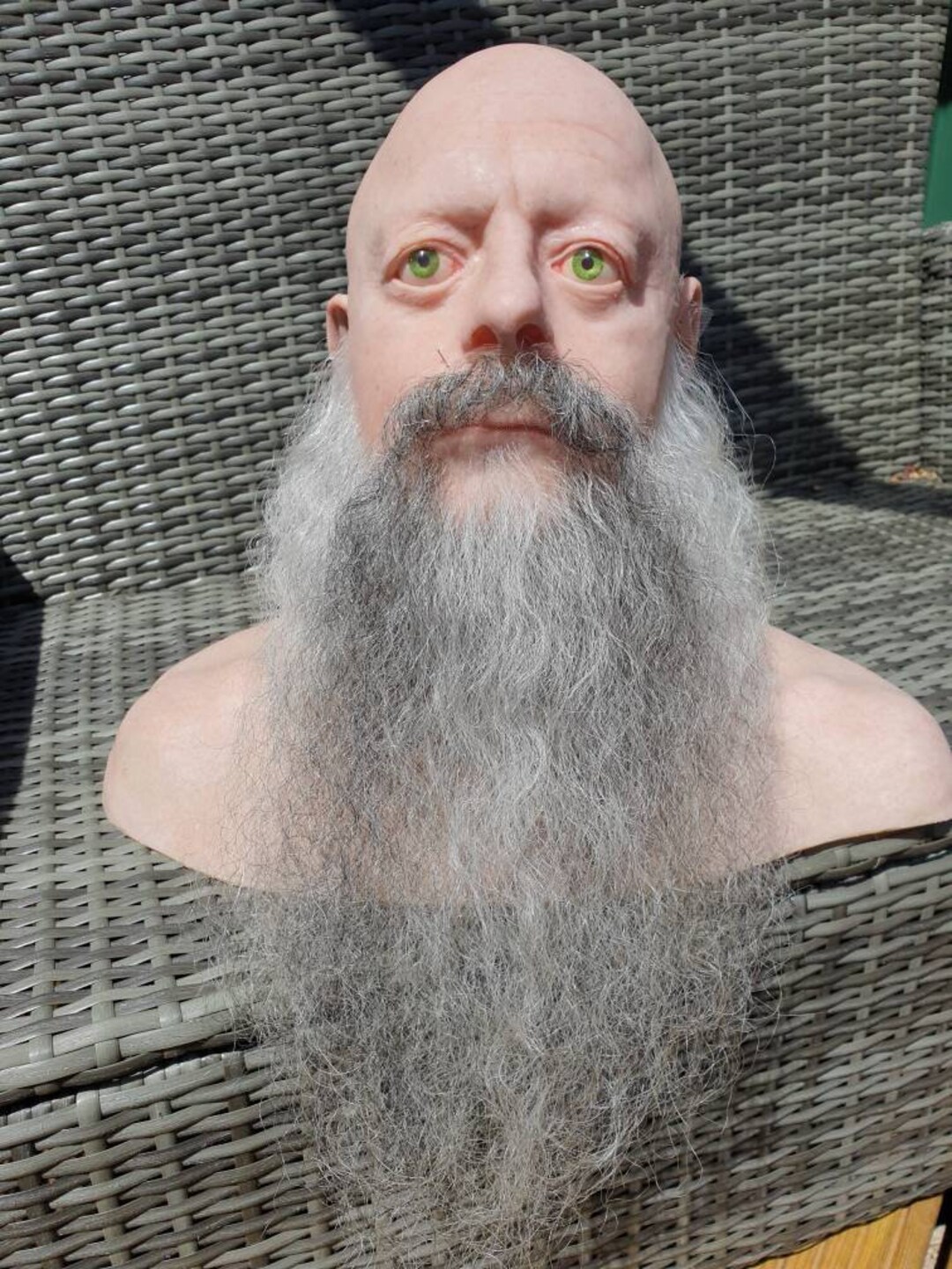 Hochwertiges Bart- und Schnurrbart-Set für Medien und Performance ...