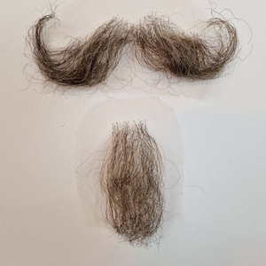 High Quality Musketeers Style Chin Beard and Moustache Set for Media ...