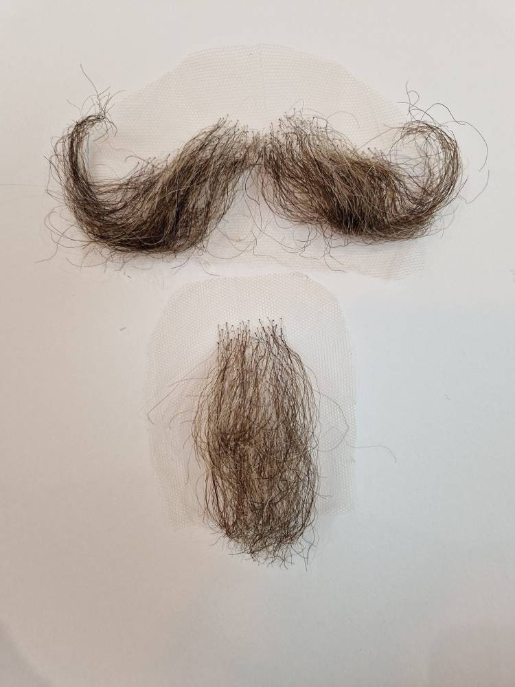 High Quality Musketeers Style Chin Beard and Moustache Set for Media ...